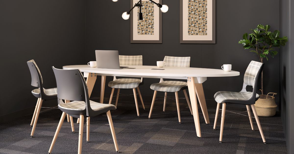 Connection Zone Wood Leg Conference Tables | Products | KI
