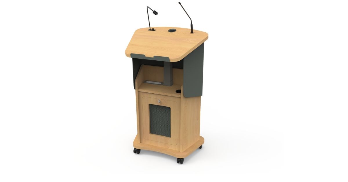 Height-Adjustable Lectern | KI