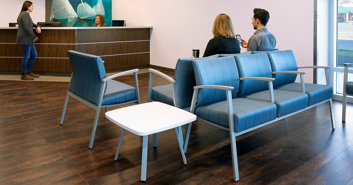 Soltice Metal Multiple Seating | Products | KI