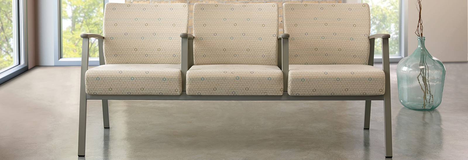 Soltice Metal Multiple Seating | Products | KI