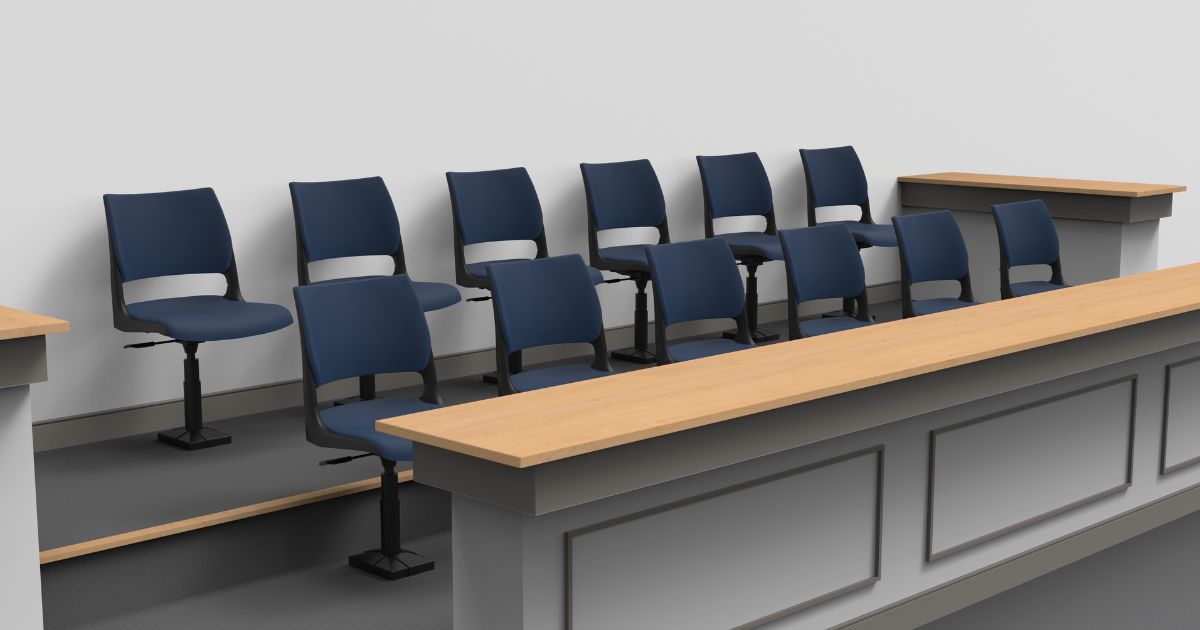 Jury Base Fixed Seating | Products | KI
