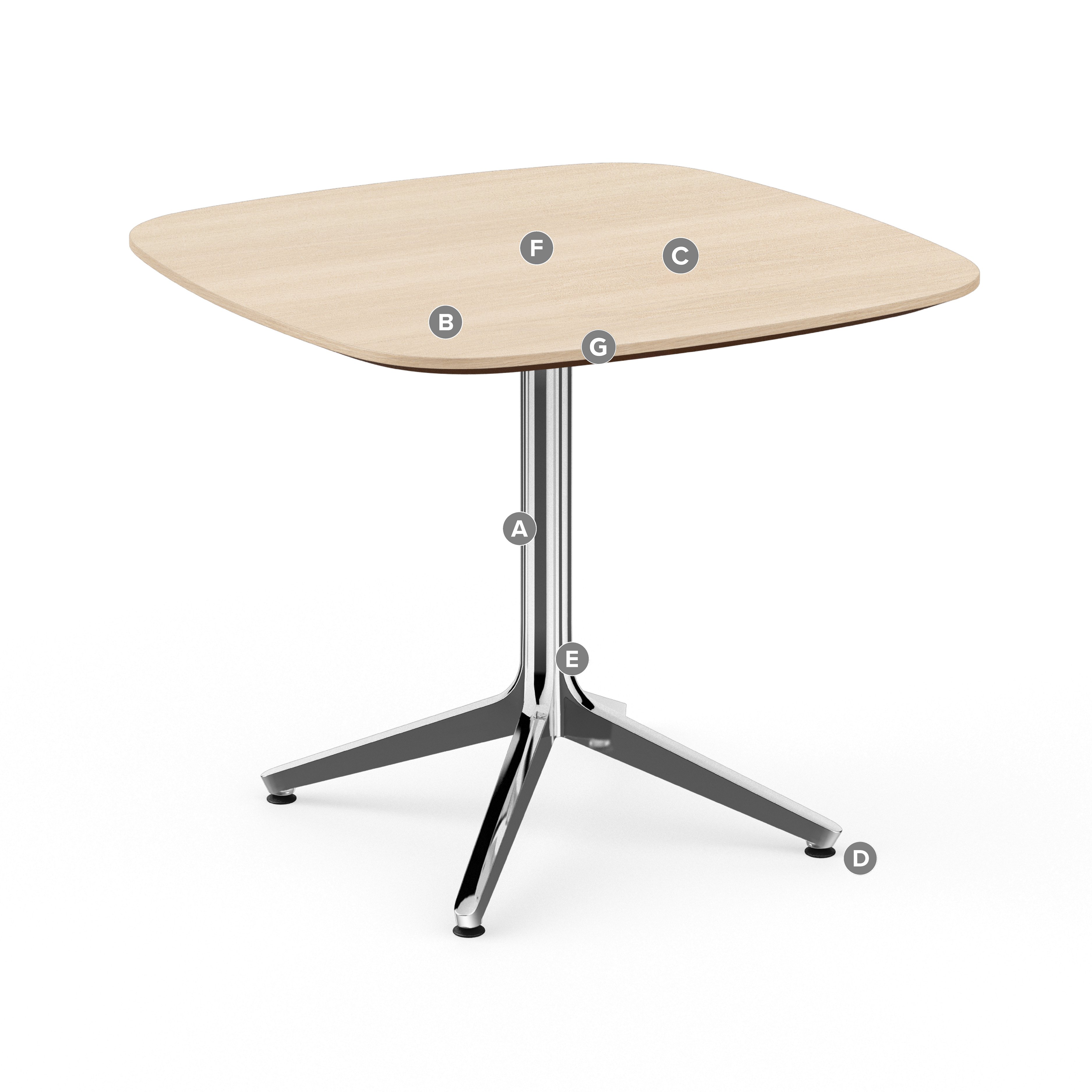 Tributaire Cafe Tables | Products | KI